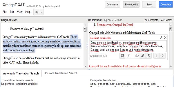 Google Translator Toolkit is a free web-based CAT tool Google Translator Toolkit is a free web-based CAT tool